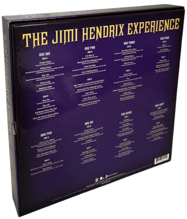 THE JIMI HENDRIX EXPERIENCE 8 LP LIMITED EDITION BOX SET – Sister Disco